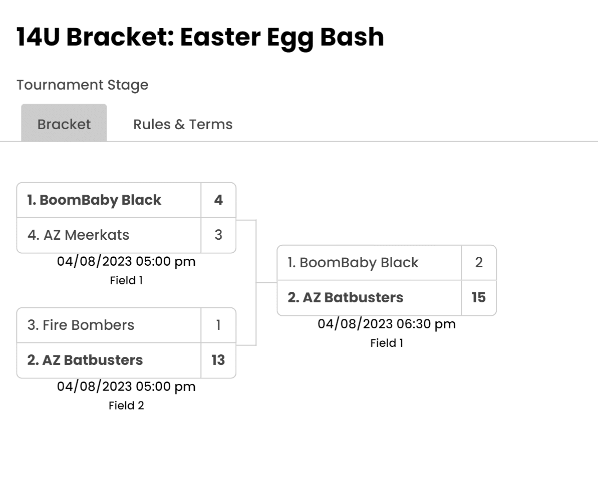 Easter Egg Bash Tournament